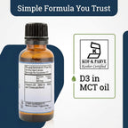 Vitamin D3 2000 IU for energy boost