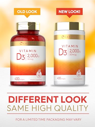 Vitamin D3 2000 IU for energy