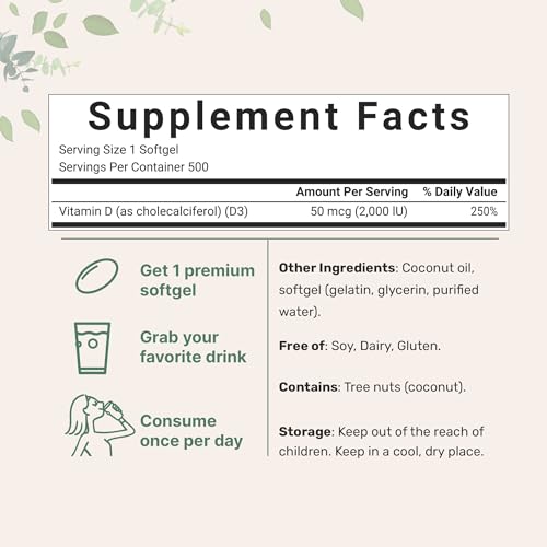 vitamin D3 2000 IU for immunity