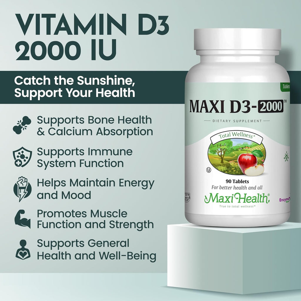 Vitamin D3 2000 IU for immunity