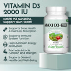 Vitamin D3 2000 IU for immunity