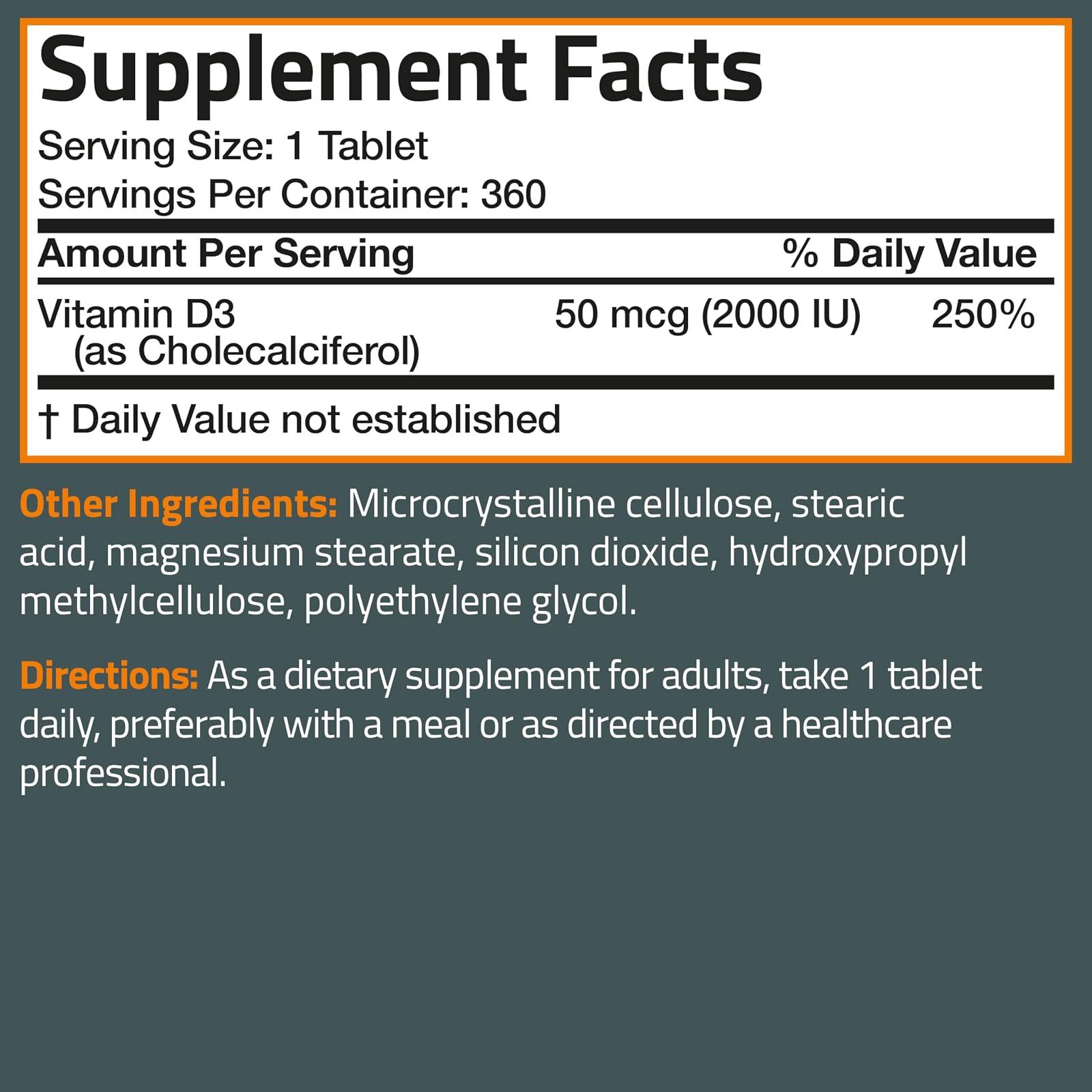 vitamin D3 2000 IU for overall wellness