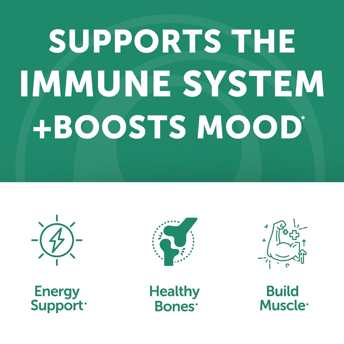 Vitamin D3 2000 IU gummies for energy