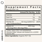 Vitamin D3 2000 IU liquid form