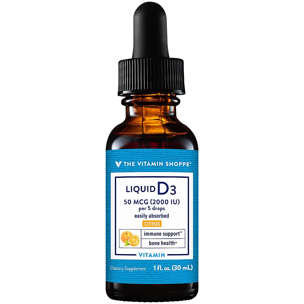 Vitamin D3 2000 IU liquid supplement