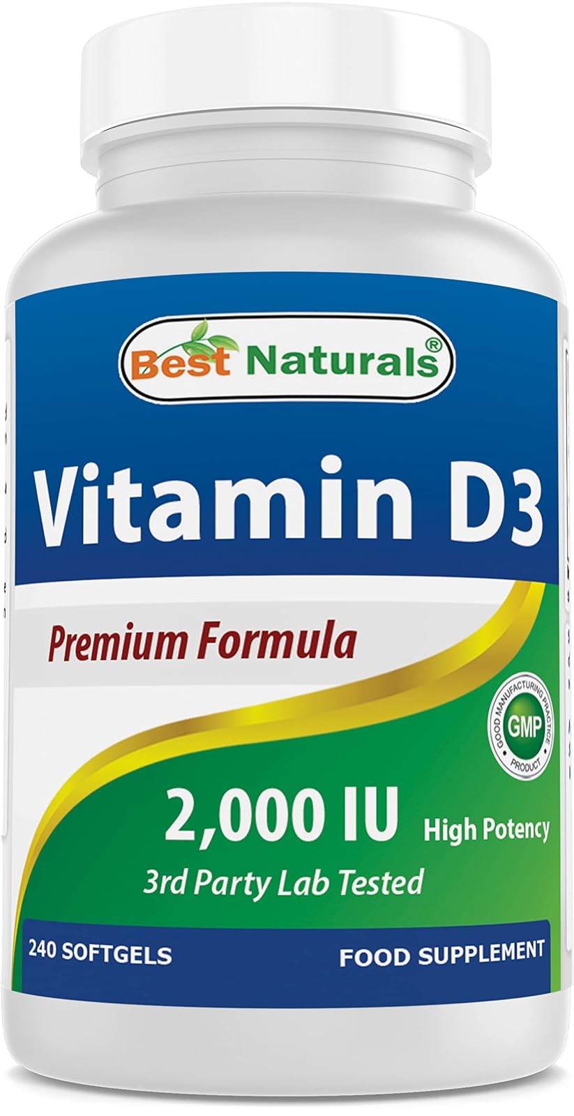 Vitamin D3 2000 IU softgels