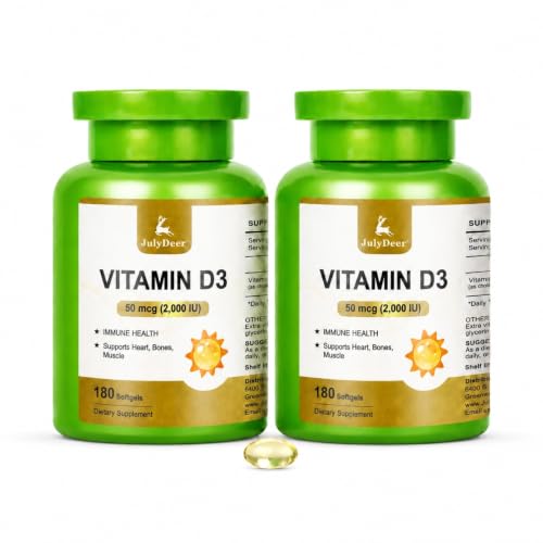 Vitamin D3 2000 IU softgels