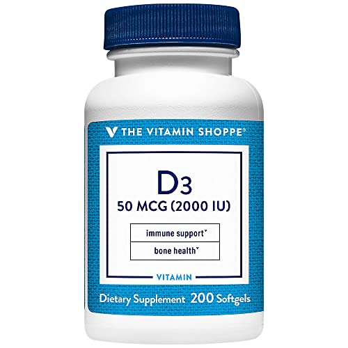Vitamin D3 2000 IU softgels