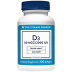 Vitamin D3 2000 IU softgels