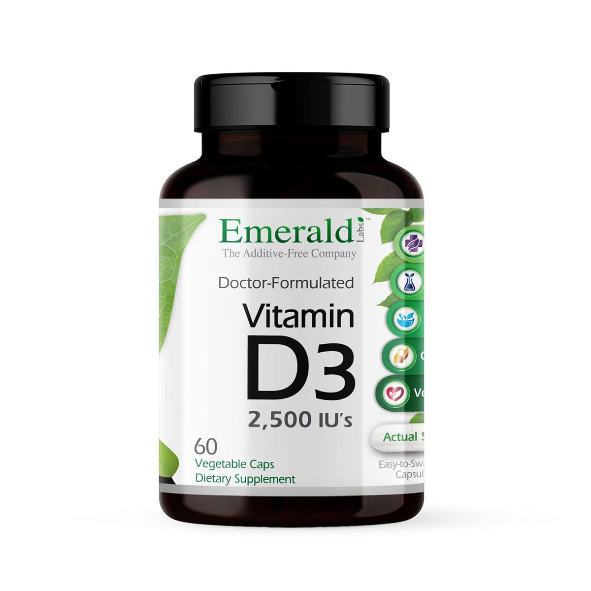 Vitamin D3 2500 IU capsules