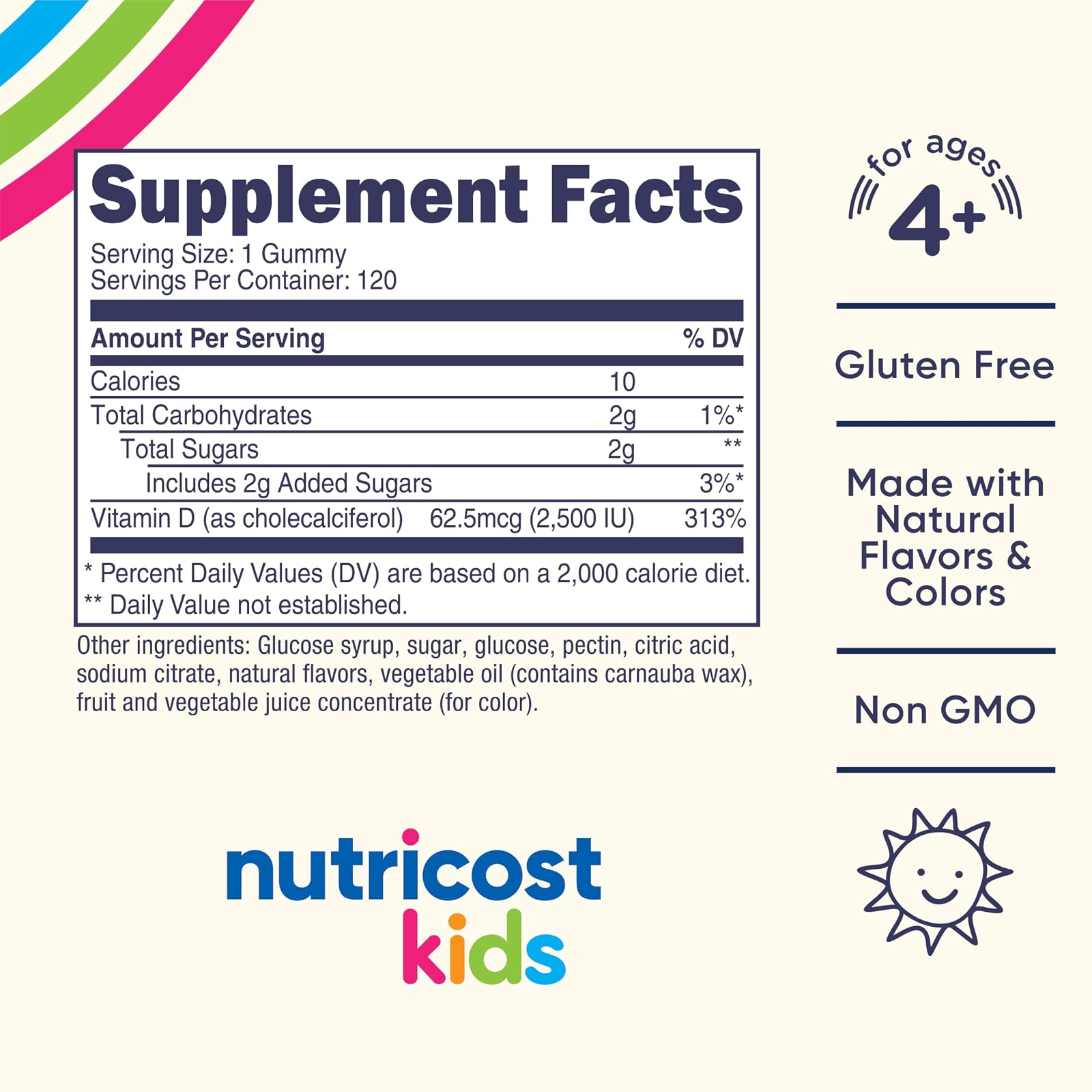 Vitamin D3 2500 IU for children
