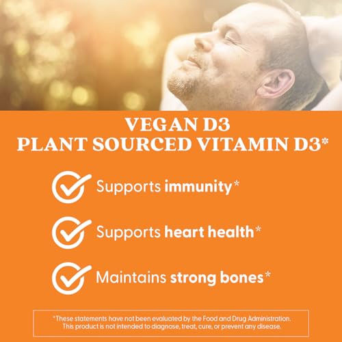 Vitamin D3 2500 IU for overall wellness