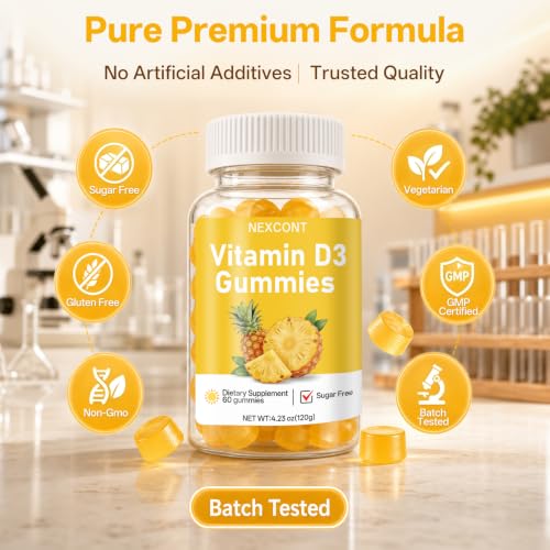 Vitamin D3 400 IU for bone health