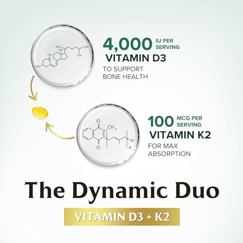 Vitamin D3 4000 IU for energy boost