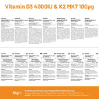 Vitamin D3 4000 IU for energy