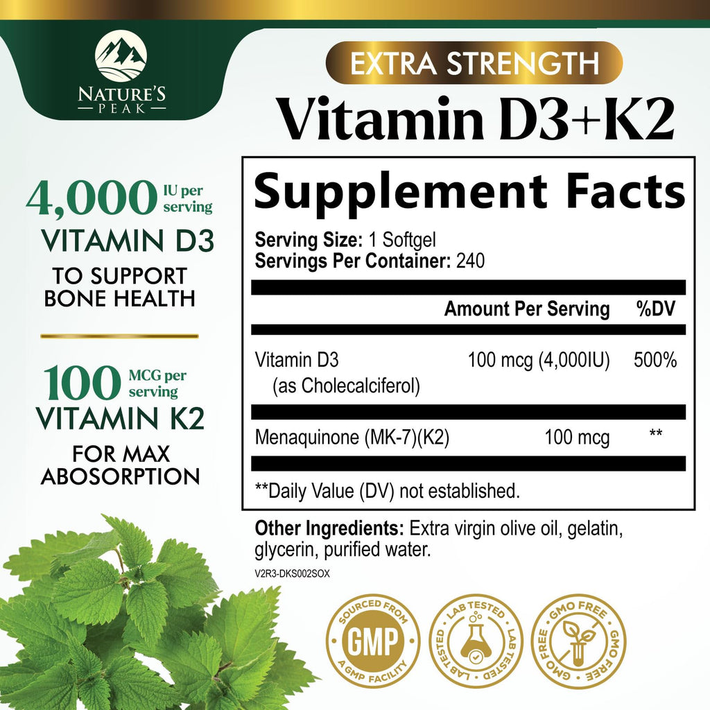 vitamin d3 4000 iu for immune support