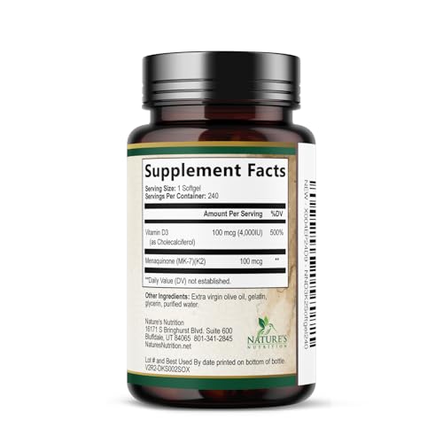 Vitamin D3 4000 IU for mood support
