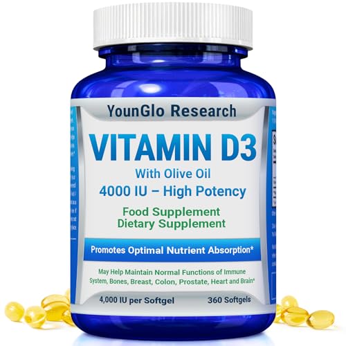 Vitamin D3 4000 IU softgels