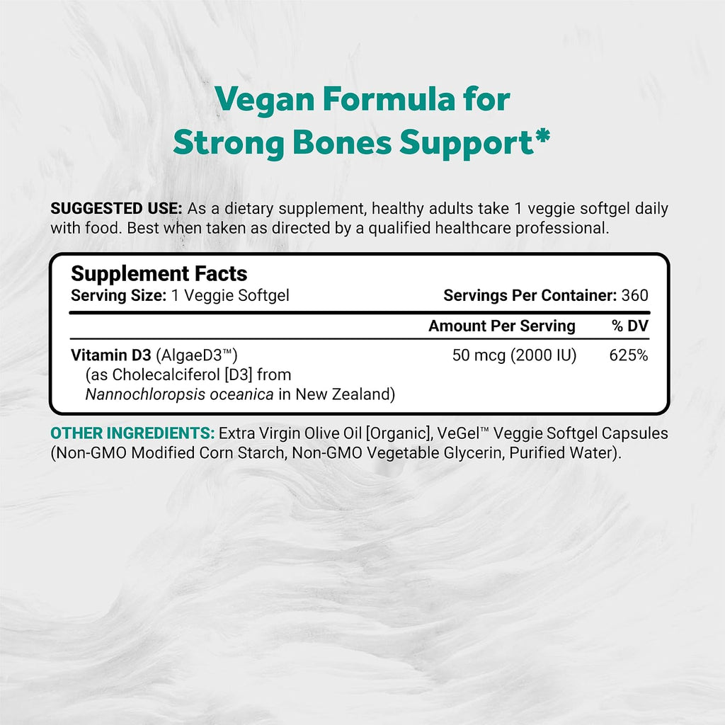 Vitamin D3 50 mcg for immunity