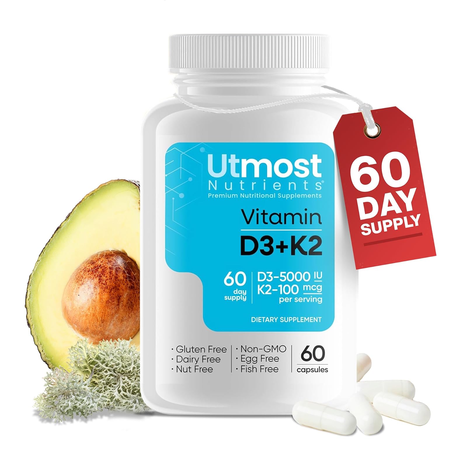 Vitamin D3 5000 IU capsules