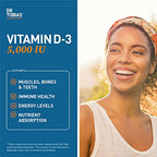 Vitamin D3 5000 IU for bone health