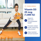 Vitamin D3 5000 IU for bone health