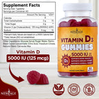 Vitamin D3 5000 IU for bone health