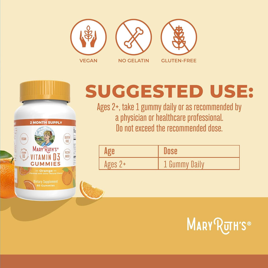 Vitamin D3 5000 IU for bone health