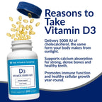 Vitamin D3 5000 IU for energy boost