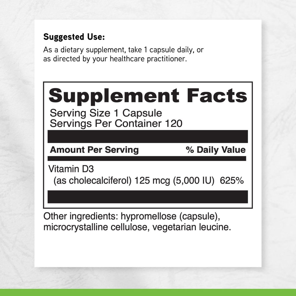 vitamin D3 5000 IU for energy