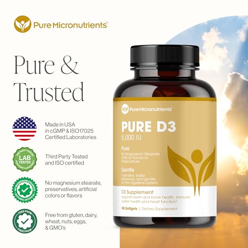 Vitamin D3 5000 IU for immunity