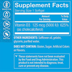Vitamin D3 5000 IU for immunity