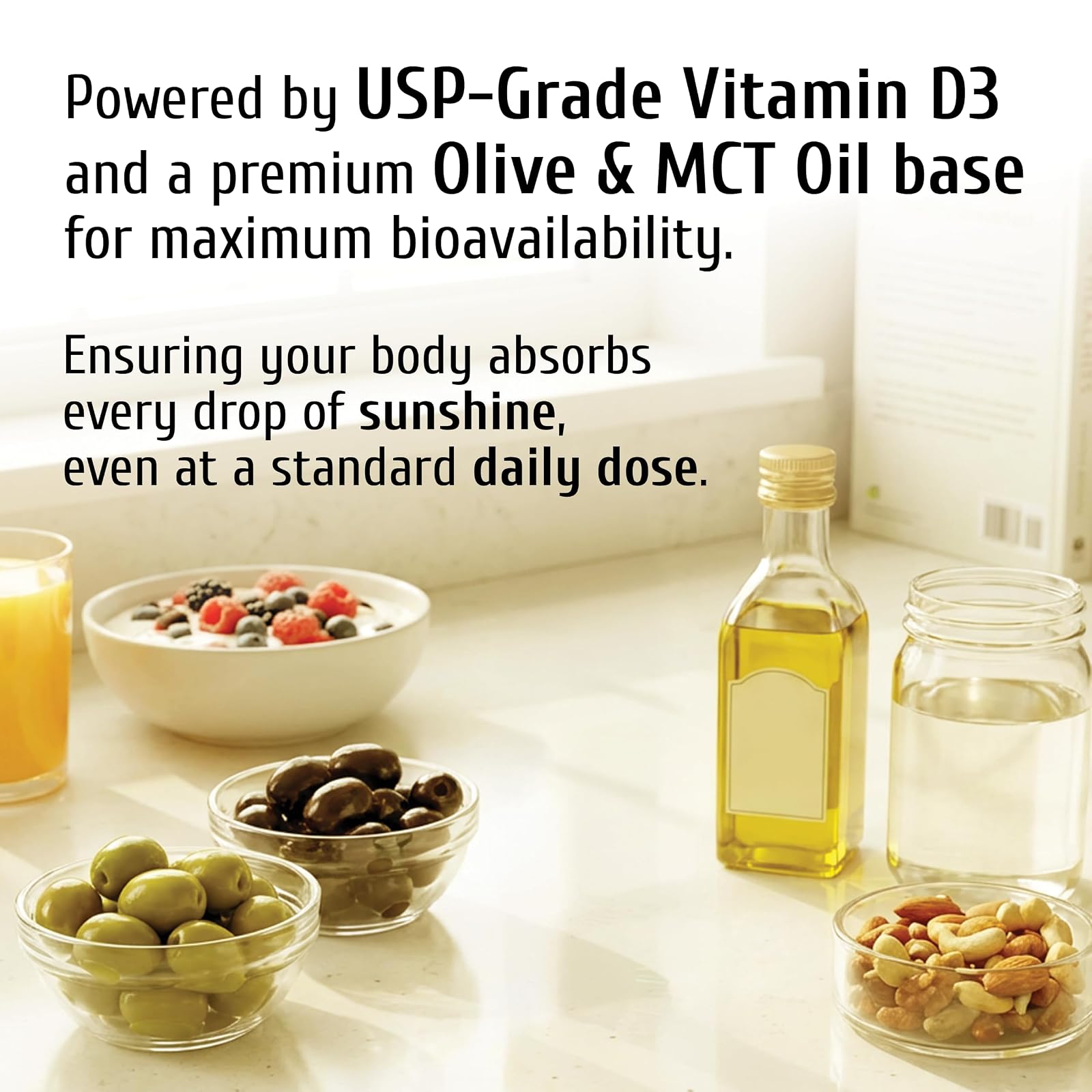 Vitamin D3 5000 IU for mood boost