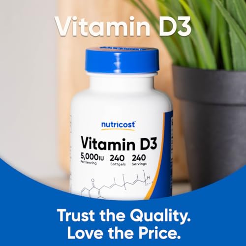 Vitamin D3 5000 IU for mood support