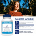 Vitamin D3 5000 IU for mood support