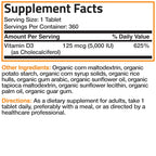 vitamin D3 5000 IU for overall wellness