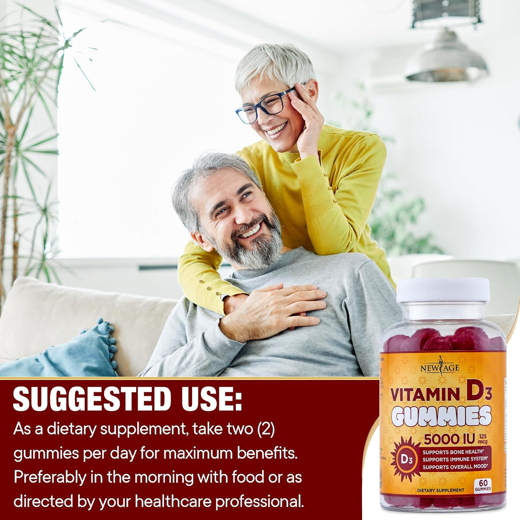 Vitamin D3 5000 IU for overall wellness