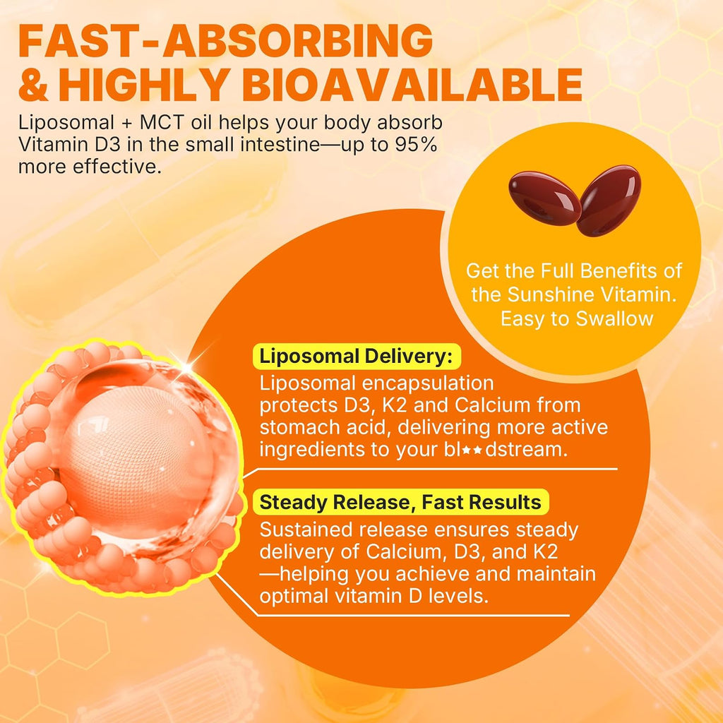 Vitamin D3 5000 IU for overall wellness