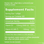 Vitamin D3 5000 IU immune support