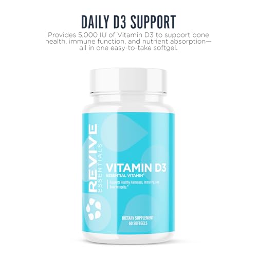 Vitamin D3 5000 IU softgels