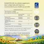 Vitamin D3 5000 IU softgels