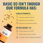Vitamin D3 5000 IU softgels