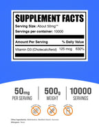 vitamin D3 5000 IU supplement