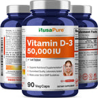 Vitamin D3 50000 IU benefits