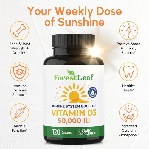 Vitamin D3 50000 IU for bone health
