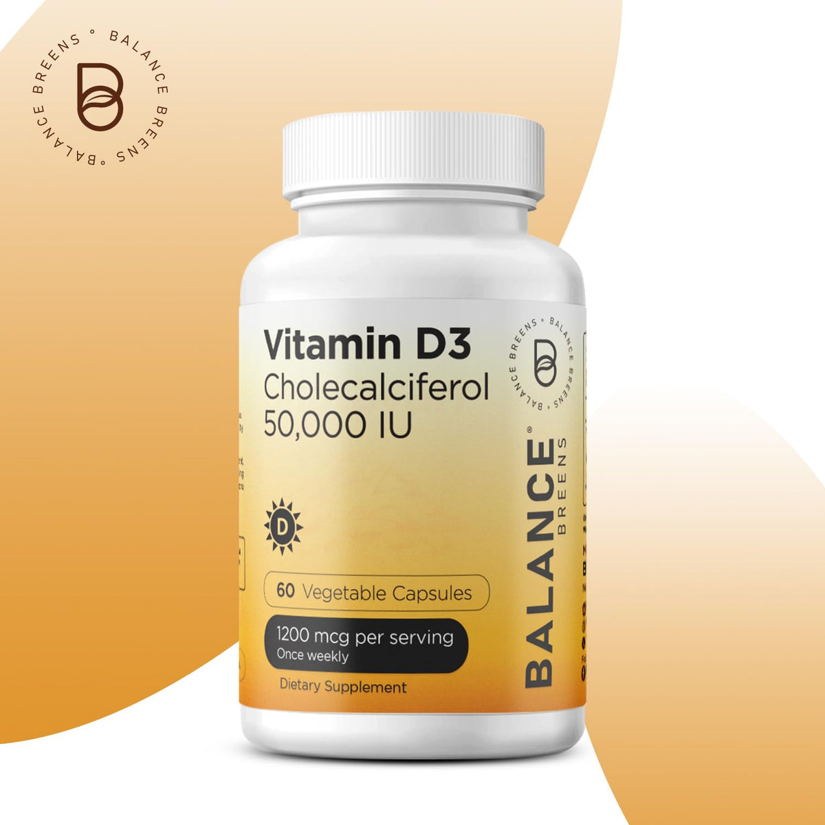 Vitamin D3 50000 IU veggie capsules