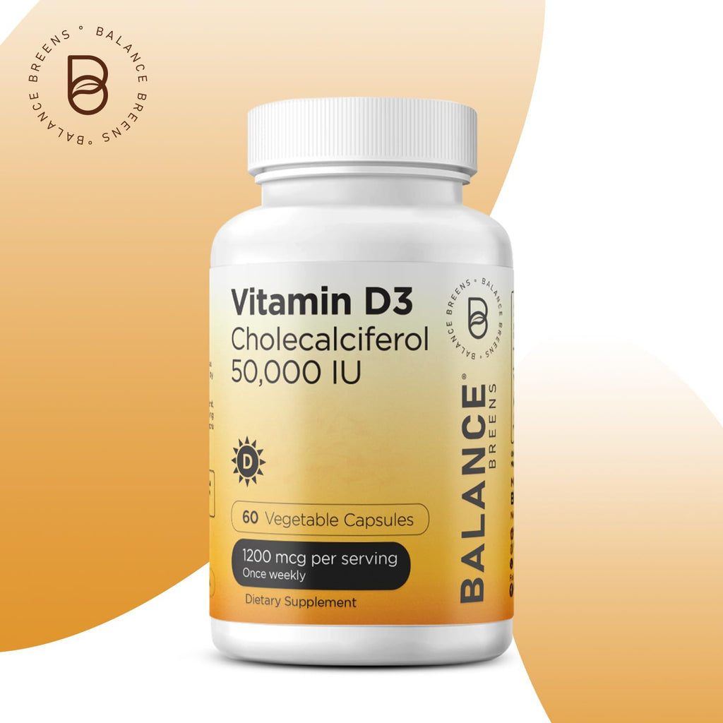 Vitamin D3 50000 IU veggie capsules