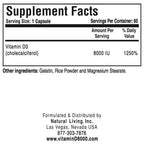 vitamin D3 8000 IU for bone health