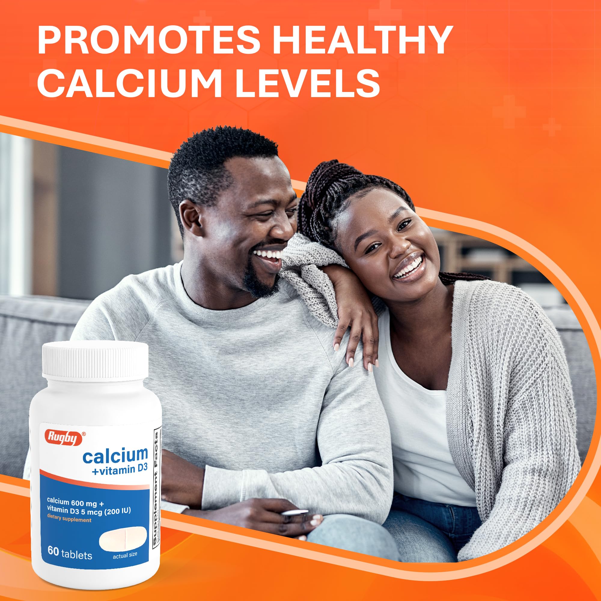 Vitamin D3 and calcium for better absorption