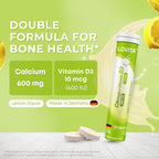 Vitamin D3 and calcium supplement